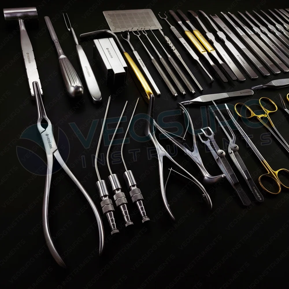 Rhinoplasty Instruments Set of 50 Pcs, Complete Set of Nasal Surgery ...